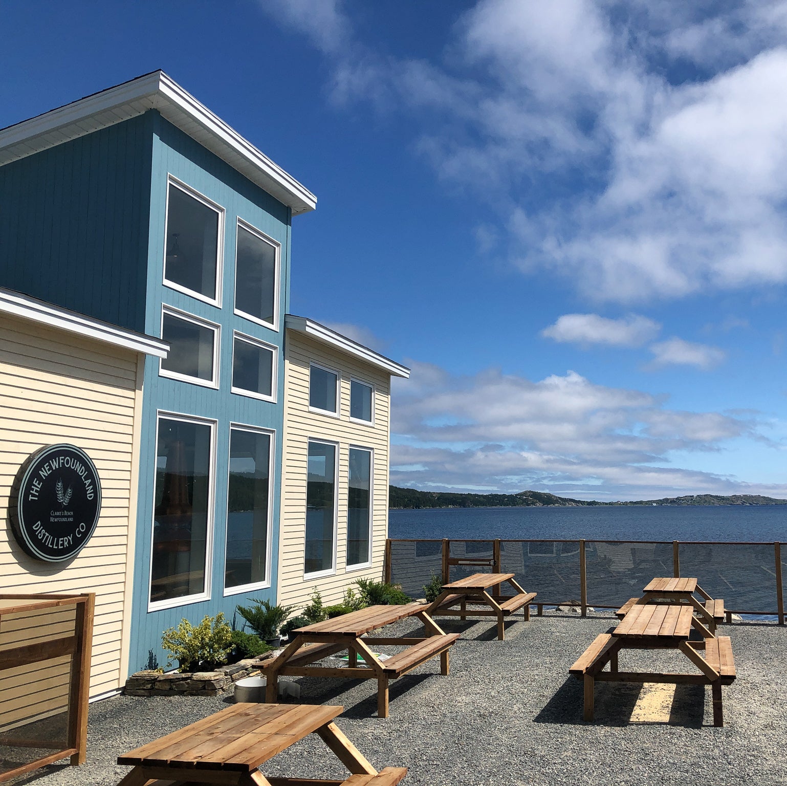Our Patio is Now Open with Summer Hours – The Newfoundland Distillery Co