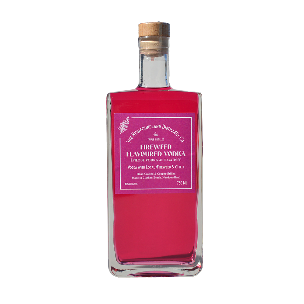 Fireweed Flavoured Vodka – The Newfoundland Distillery Co